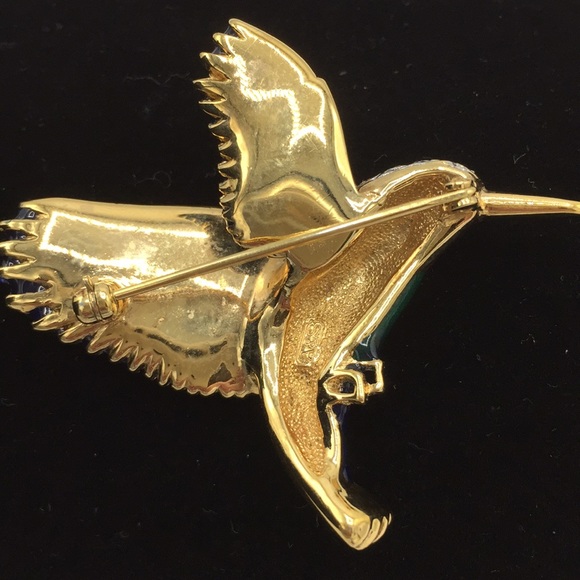 Jewelry | Hummingbird Pin | Poshmark